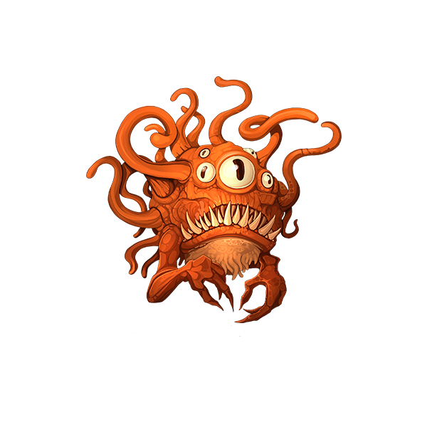 Spiral of the damned card characters: Ñaca Ñaca The Deeper - PoliCromix